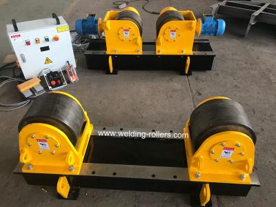 中国 20トンの従来の管溶接ローラーは風力タワーのためのボルト調整を立てます 販売のため