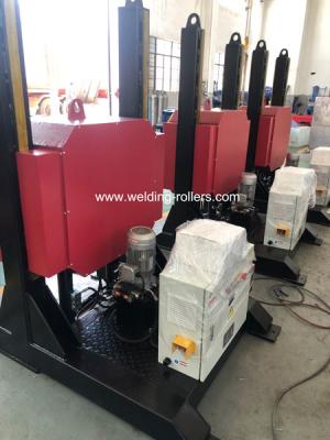 中国 3 つの顎チャックが付いている溶接ポジショナー 3000KG を回す油圧持ち上がる管 販売のため