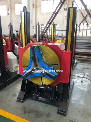 中国 3 つの顎チャックが付いている溶接ポジショナー 3000KG を回す油圧持ち上がる管 販売のため