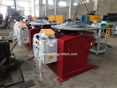 China Posicionadores de soldadura rotativos de 600 kg automáticos con 0.75kw en venta