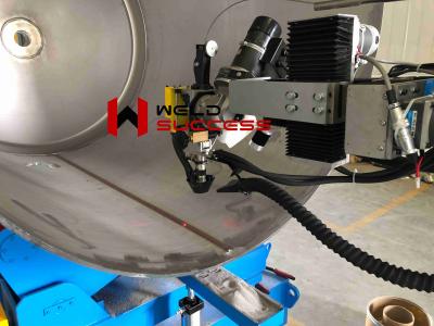 China 20 Ton Maximum Turning Capacity Self Aligning Welding Rotator With 10 Ton Idler Load Capacity for sale