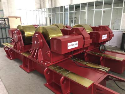 中国 300T頑丈な管のボルト調節を用いる溶接のローラーの回転子の立場 販売のため