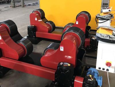 China Selbst, das, das, das, das, das, das, das, das, das, das, das, dasausrichtet Rohr-das Schweißen der Schiff-, 40-100tons Rollen, PU sich dreht für Wind-Turm und Behälter zu verkaufen