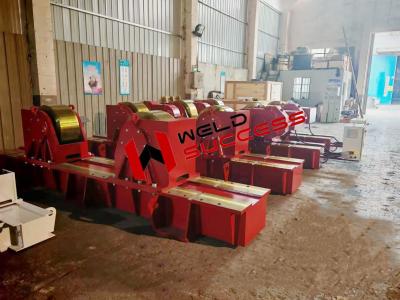 China 350T Rollers de soldadura de tuberías de trabajo pesado rotador con ajuste de pernos en venta