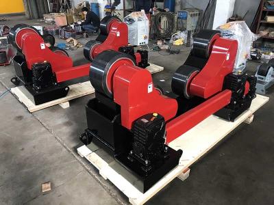 Cina Carro armato automatico resistente della ruota dell'unità di elaborazione di 1,5 chilowatt che gira il rotatore della saldatura tubo/di Rolls in vendita