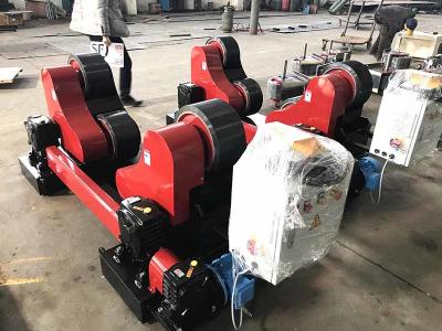 Cina Carro armato automatico resistente della ruota dell'unità di elaborazione di 1,5 chilowatt che gira il rotatore della saldatura tubo/di Rolls in vendita