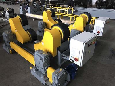 China Pipe Turning Welding Rolls, 40T Automatic Pipe Welding Rotator For Shipyards / Offshore for sale