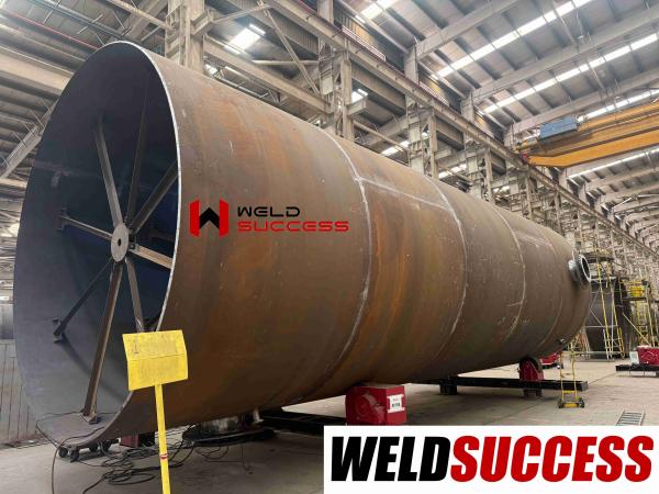 Heavy duty welding rotators for tank welding