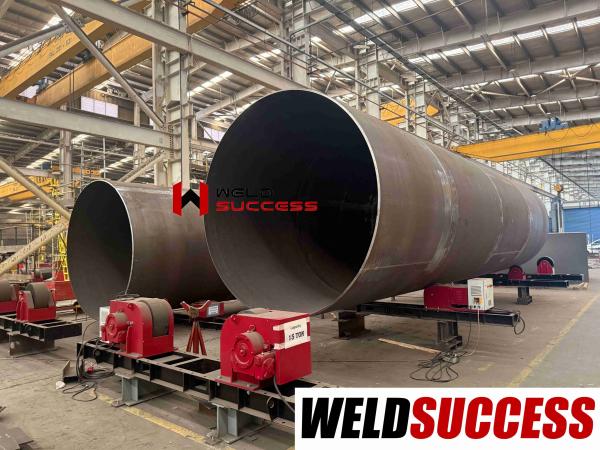 Heavy duty welding rotators for tank welding