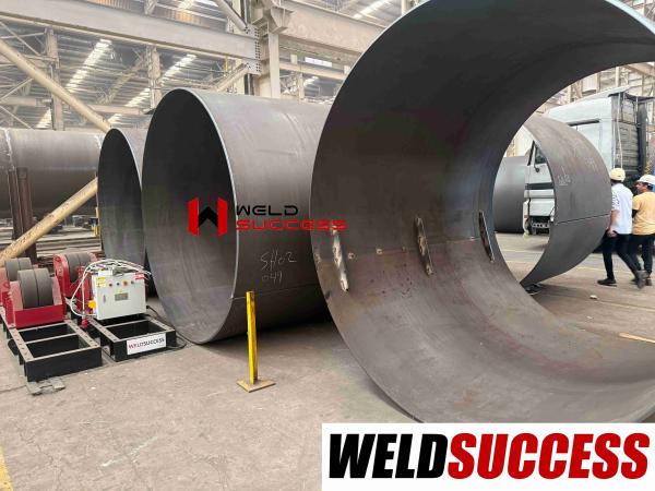 Heavy duty welding rotators for tank welding