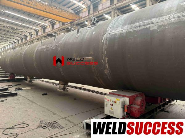 Heavy duty welding rotators for tank welding