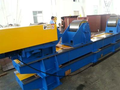 中国 ロールスロイスを回す青い200T慣習的な管の溶接のローラーの頑丈なタンク 販売のため