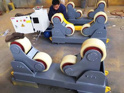 中国 2つのアイドラー ローラーの電気制御システム、5Ton自己の一直線に並ぶ管の溶接はと立ちます 販売のため