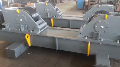 China Rubber / Metal Conventional Pipe Welding Rollers 100T For Tank Fit Up Welding for sale