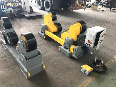 중국 압력 용기를 위한 자동적인 관 용접 회전 장치를 맞춰 1.5kw 모터 각자 판매용