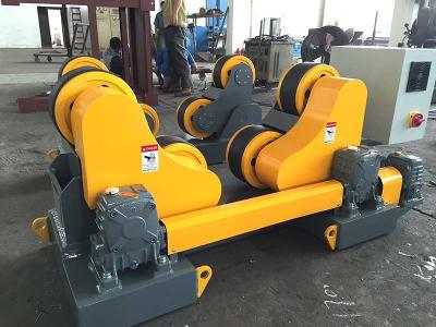 Cina Rotatore d'allineamento della saldatura di auto HGZ-10 una capacità di 10 tonnellate con controllo del pedale del piede in vendita
