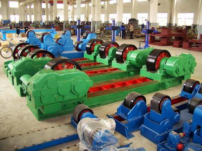China Behälter der Kapazitäts-160T/200T, der Rolls 2*4 Schweißens-Rotator des Kilowatt-Doppelt-Motor200t dreht zu verkaufen