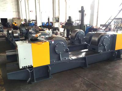 China Tank Welding Equipment , 100T Heavy Duty Conventional Welding Rotator Bolt Adjustment for sale