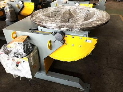 Cina Il CE segna il posizionatore di saldatura della capacità di 1 tonnellata per la inclinazione e la rotazione del pezzo da lavorare in vendita