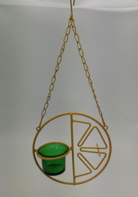 China Oriole fruit and jam feeder metal fram yellow color hanging  steel chain for sale