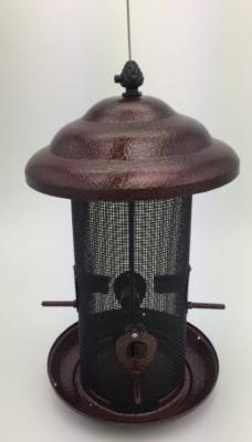 China Metal cage easy open 4 perch iron mesh 2kg capacity SS hanging for sale