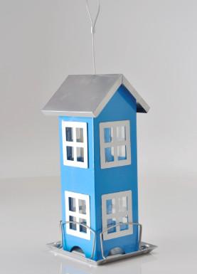 China Customized Color Metal Bird Feeders Powder Coated Finishing 12 X 12 X 26 Cm Size for sale