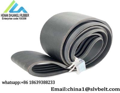 China Ventola di gomma della cinghia di trasmissione del triangolo V della trasmissione agricola avvolta a fascia stretta for sale