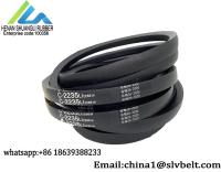 China Tempered Wire Solid Core Structure C Vee Belt Driving Transmission for sale