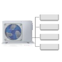 China Small Size Multi Split Air Conditioner AMS 220V Multi Split Ac System 50Hz for sale