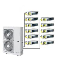 China Residential Multi Split Air Conditioner DC Wall Mounted Double Crank for sale