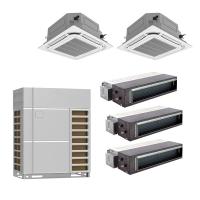 China High Efficiency VRF Air Conditioner 3ph Central  Noiseless for sale