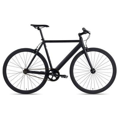 Cina Bici urbana 700C della pista della bici fissa di alluminio nera dell'ingranaggio in vendita