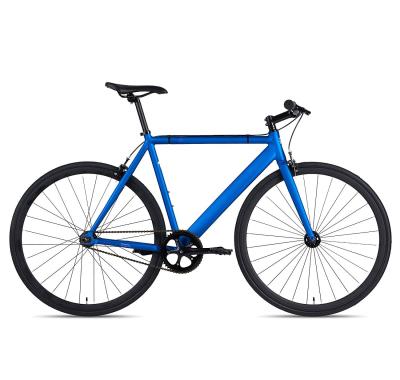 Cina Bici urbana 700C della pista della bici fissa di alluminio nera dell'ingranaggio in vendita