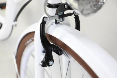 Cina Velocità urbana a 28 pollici della bici 3 della città della pagina d'acciaio delle donne dell'OEM in vendita