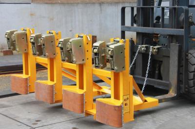 China Forklift Diesel With 500kg*4 Capacity Drum Mover Outdoor Forklift for sale