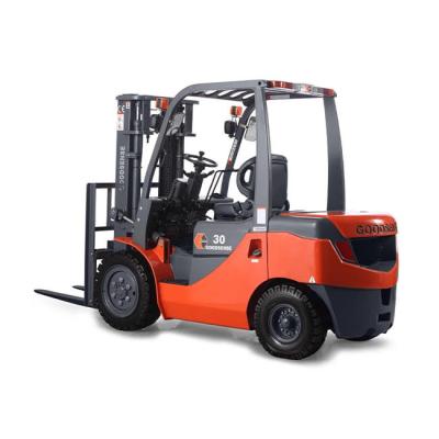 China GOODSENSE New 4 wheel forklift diesel 1.5 - 10 ton fork lift diesel engine forklift truck for construction site for sale