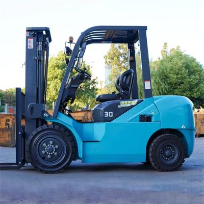 China Full Battery Lifter Forklift 3.5 Ton 3 Ton Warehouse Electric Counterbalance Forklift With Imported Engine for sale