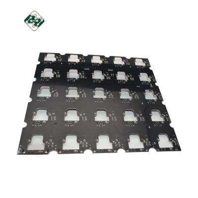 China Fast 94v0 FR4 Prototype PCB Assembly Black Color Multi Function for sale