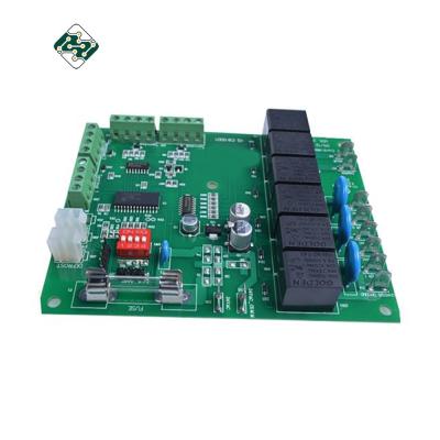 Cina passo di 0.5mm 4 superficie blu della lega per saldatura HASL della flessione di strato di arresto rigido del PWB uno in vendita