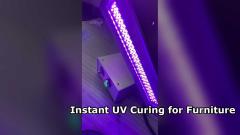 Handheld UV LED Lamp for Fast Wood Furniture Curing