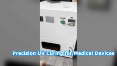 Precision UV LED Curing Chamber for Medical Device Assembly