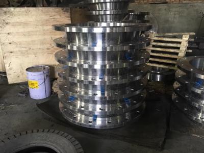 China 316TI Stainless Steel Pipe Flange ASME SA182 For Food Processing Industries for sale