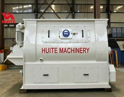 China Square Twin Shaft Gravity Free Mortar Mixing Machine For Building Materials for sale