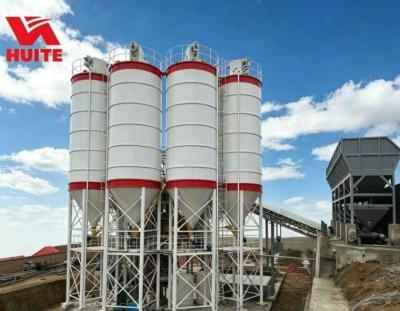 China High Efficiency HZS180 Stationary Batching Plant Energy Saving 220kW for sale