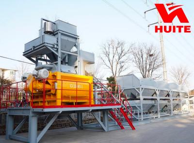 China HZS180T Stationary Compact Concrete Batching Plant Equipment for sale