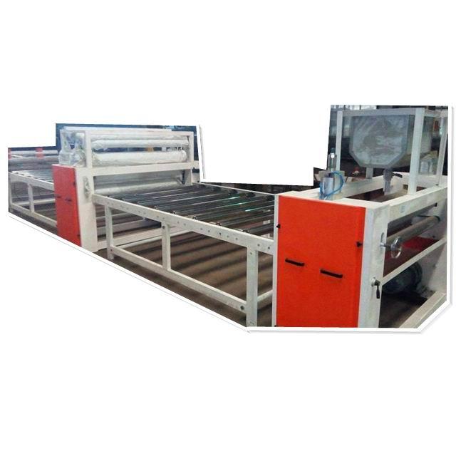 Automatic Gypsum Board Laminating Machine in operation