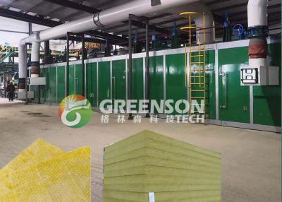 China Batch Melting Process Mineral Wool Production Line 380v/50hz Power Supply Customizable Options for sale