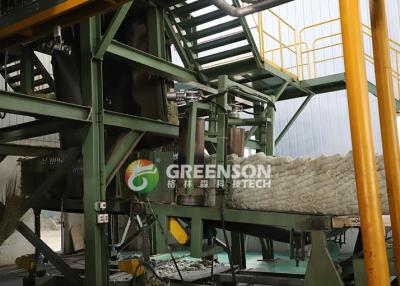 China Hoog efficiënte productielijn voor platen van minerale wol met energieverbruik van 100-150 kW en PLC-besturingssysteem for sale