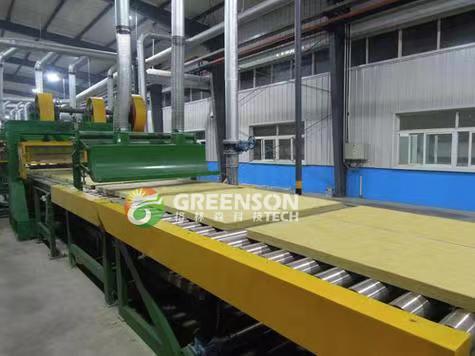Automatic Rock Wool Production Line Mineral Wool Board Production Line Machinery