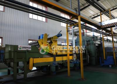 China Automatische Schneidesaue Steinwolle Steinwollplatte Maschine Produktionslinie for sale